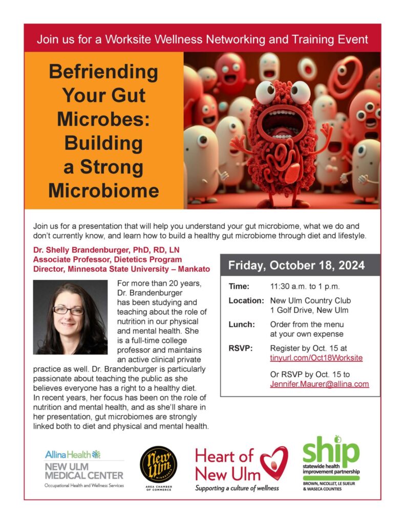 Worksite Wellness Networking and Training Event: Befriending Your Gut ...